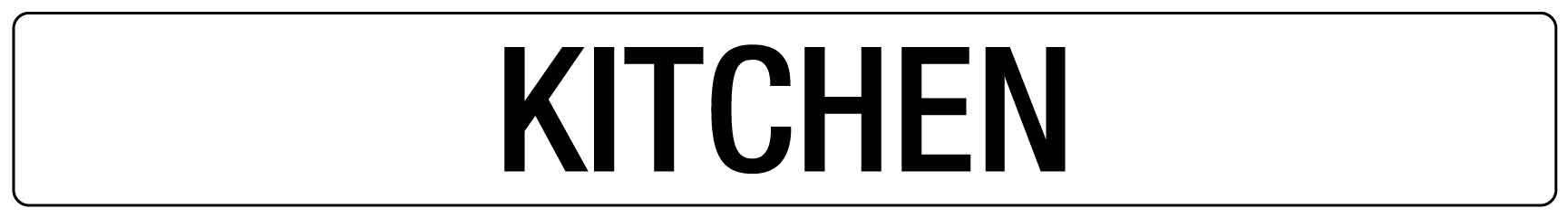 Kitchen - Statutory Sign – New Signs