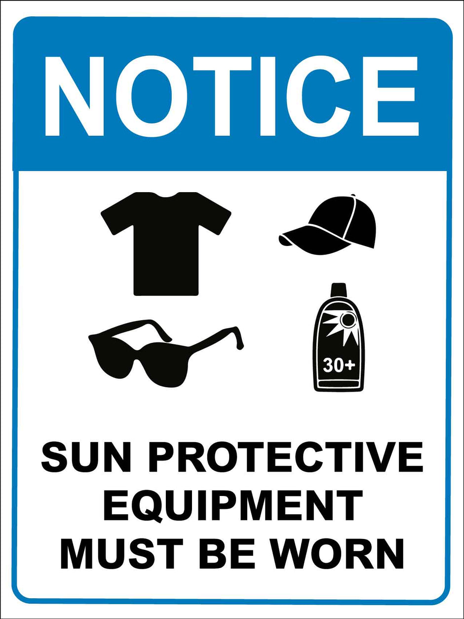 Sun Safety Signs | Sun Protection Signage – New Signs