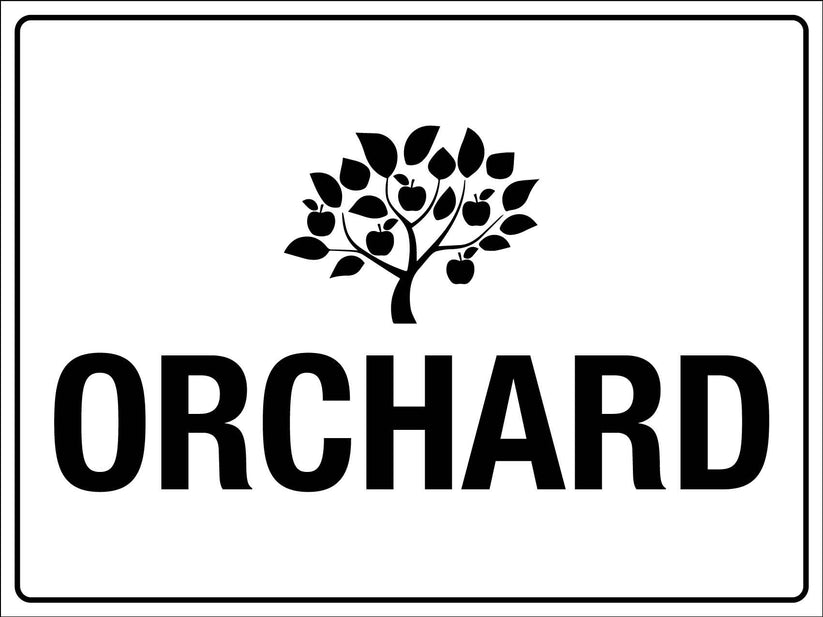 Orchard Sign – New Signs