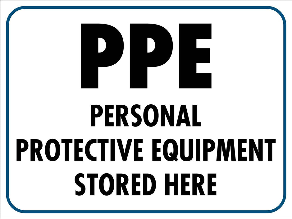 PPE Signs Australia | Mandatory Safety PPE Signs For Hospital ...