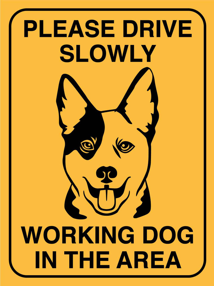 Working Dog Signs – New Signs
