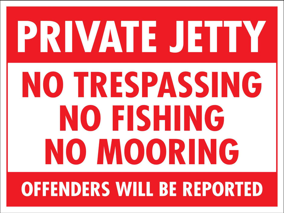 Fishing Signs – New Signs