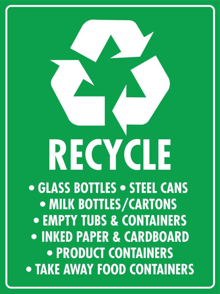 Recycling Signs Australia | Recycling Bin Signs – tagged "cans" – New Signs