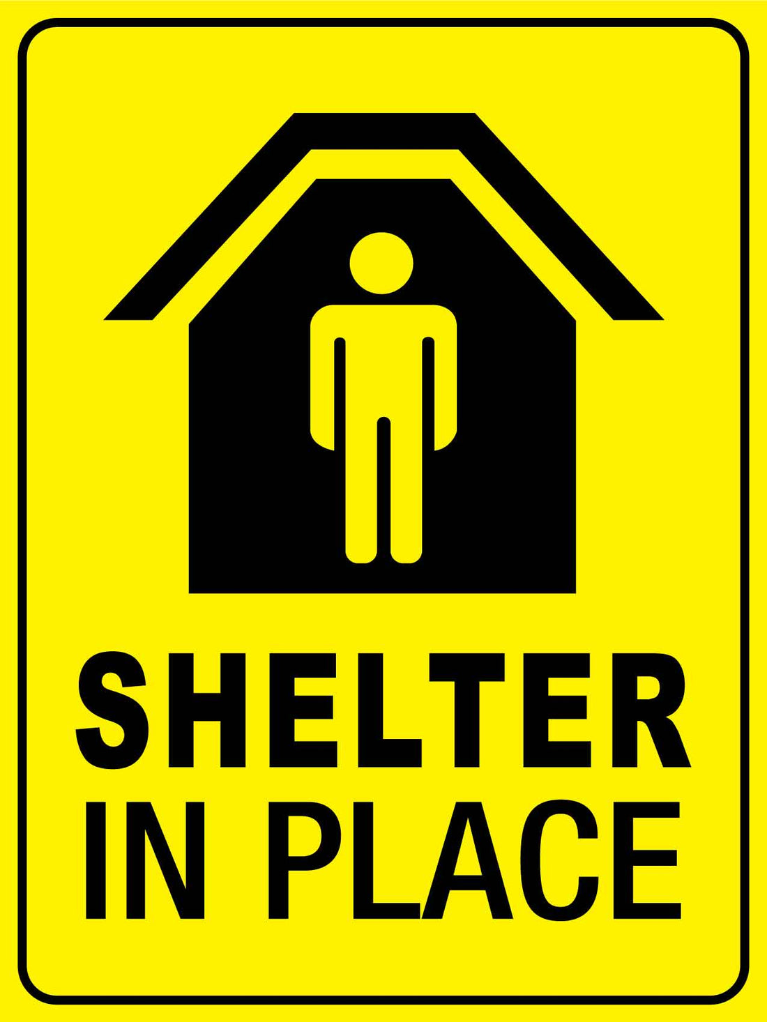Shelter In Place Sign – New Signs