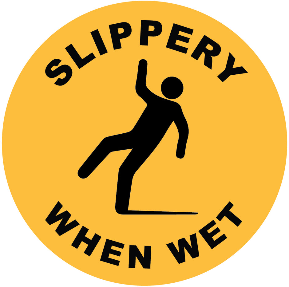Slippery When Wet Signs for Maximum Safety – New Signs