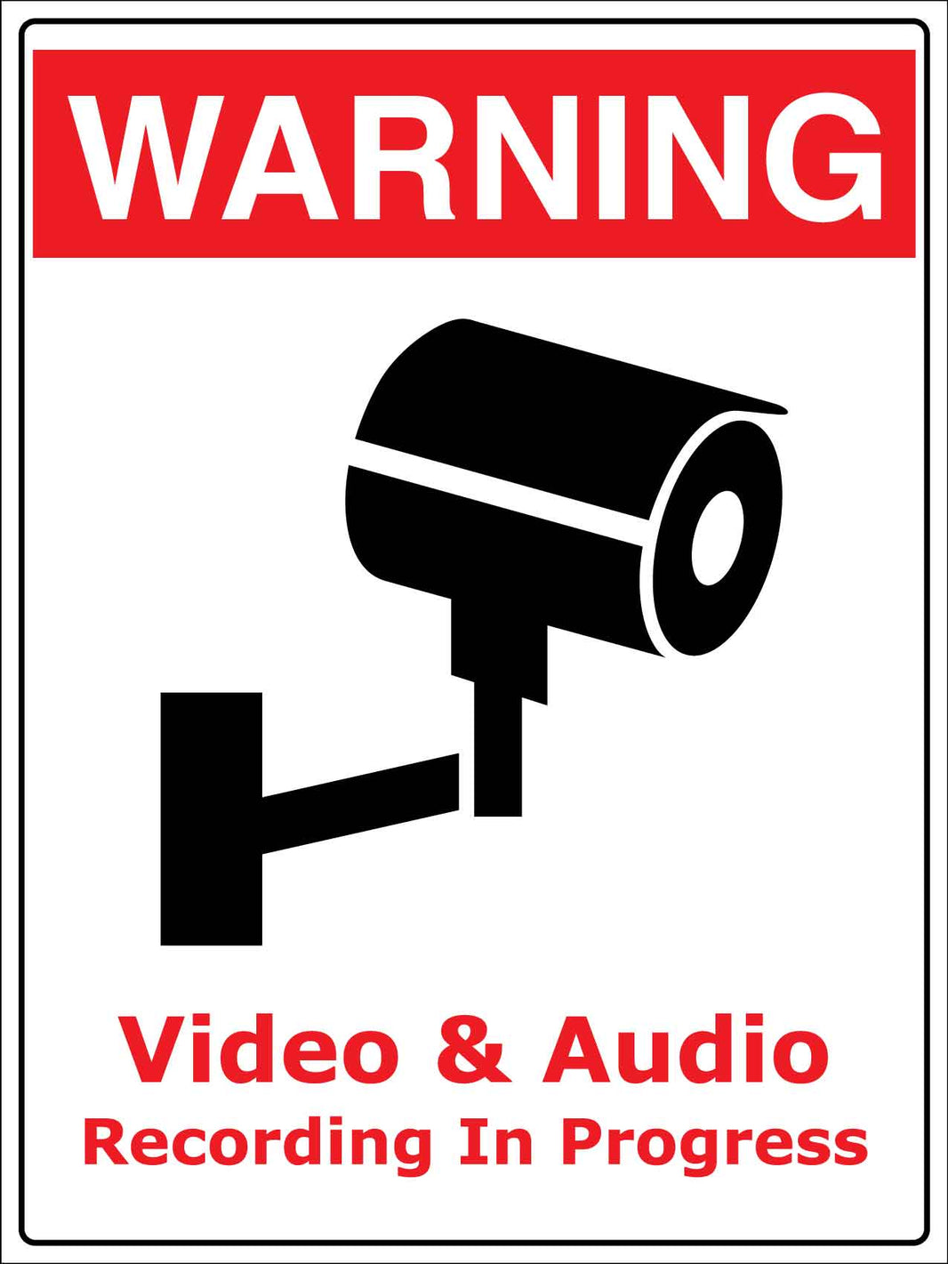 CCTV Signs | CCTV Warning Signs, CCTV Camera & Video Signs – New Signs