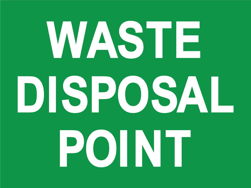 Waste Disposal Point Sign – New Signs