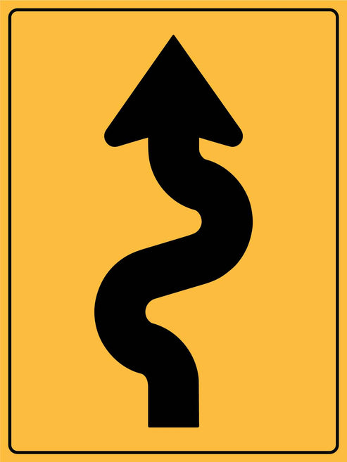 Windy Road Sign – New Signs