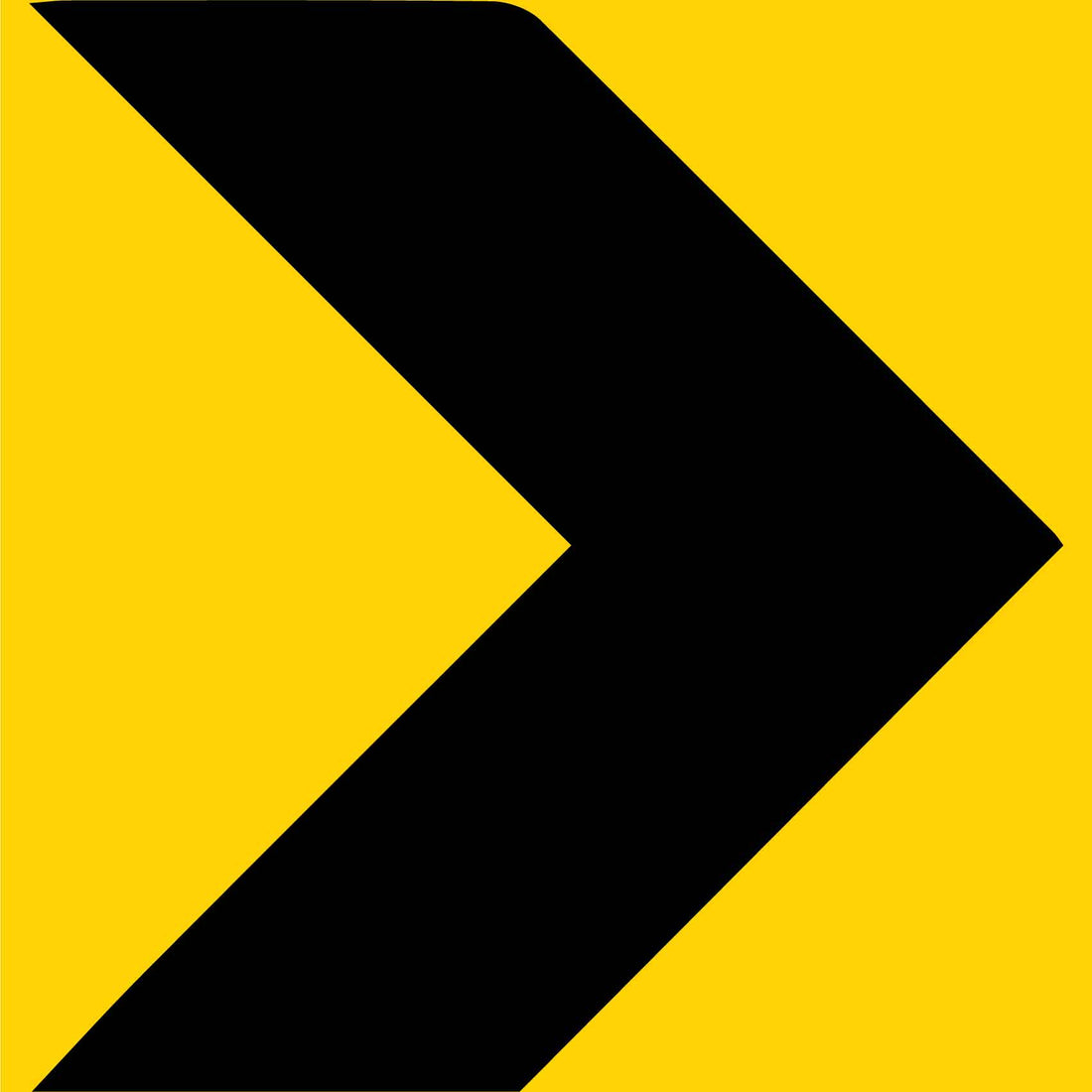 Yellow Bolder Arrow Multi Message Traffic Sign – New Signs