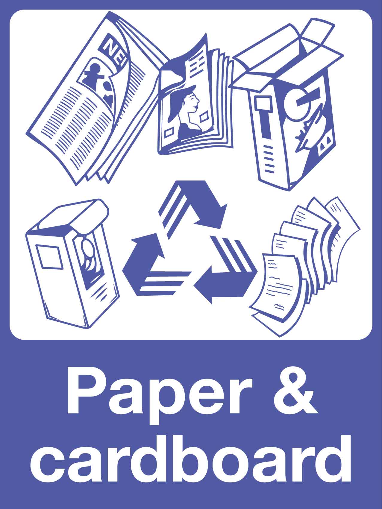 Recycling Signs & Recycling Bin Labels Australia – New Signs