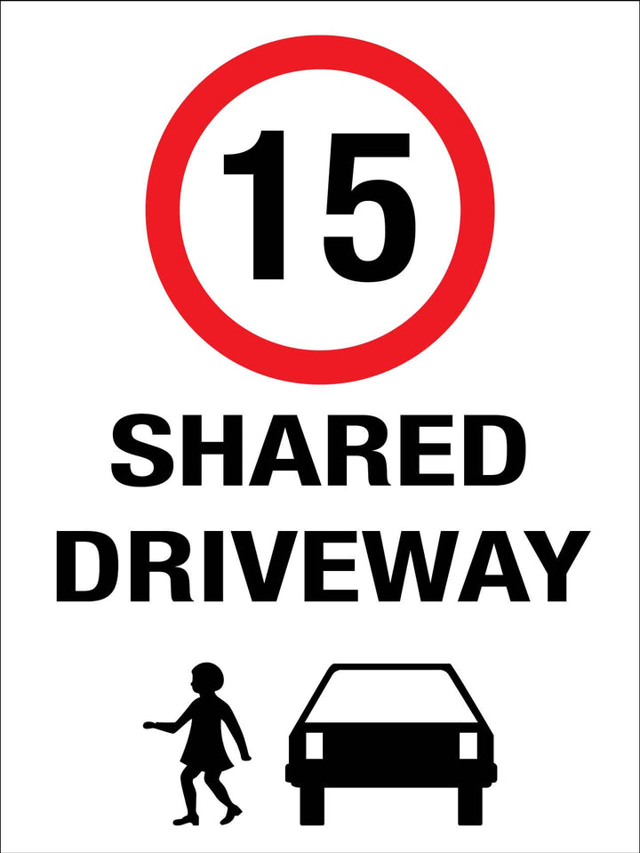 Shared Zone Signs – New Signs